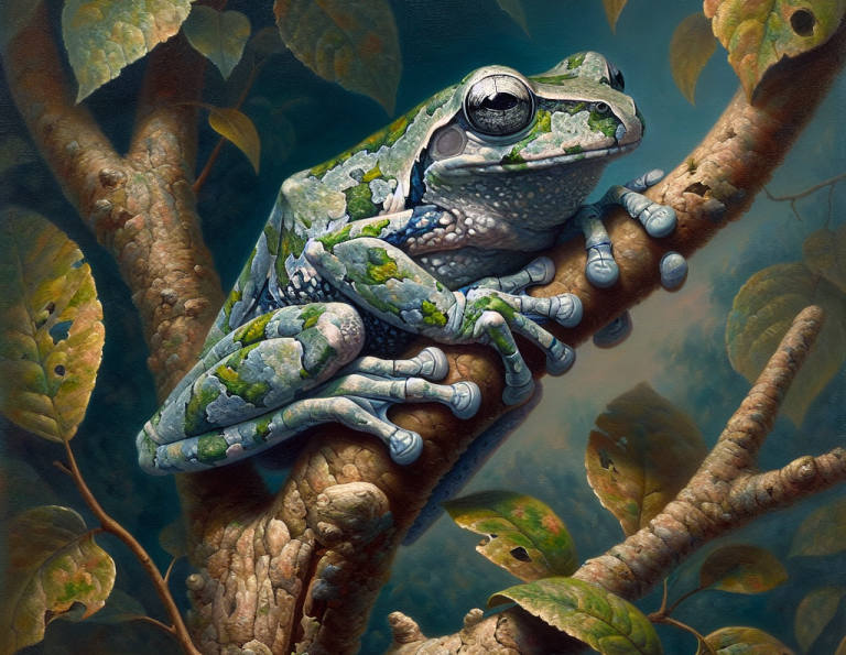Incredible Tree Frog Camouflage: How They Disappear Before Your Eyes