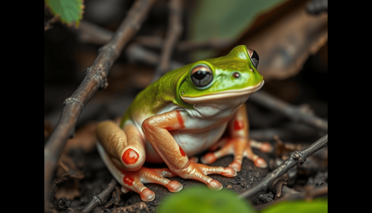 Red Leg Disease in Tree Frogs: Symptoms, Treatment, and Prevention